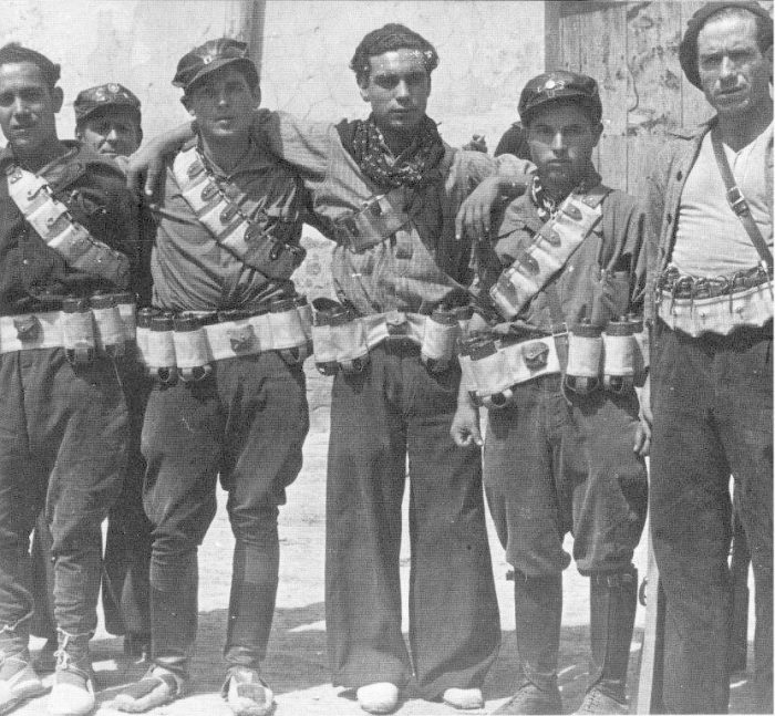 Anarchist military organization during the civil war in Spain - Нігіліст